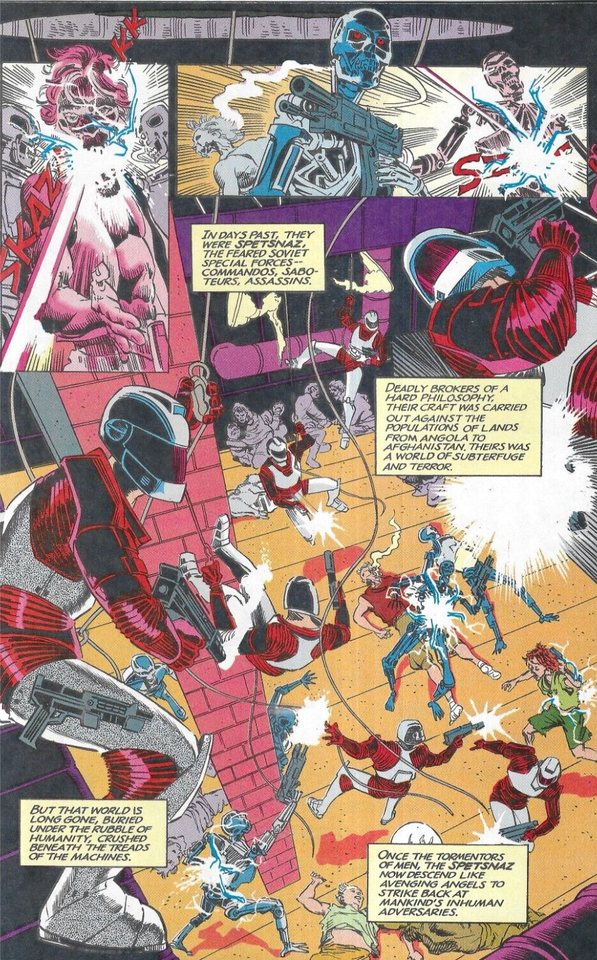 Terminator Comic 1 Hunters and Killers First Print Cover A 1992 Toren ...