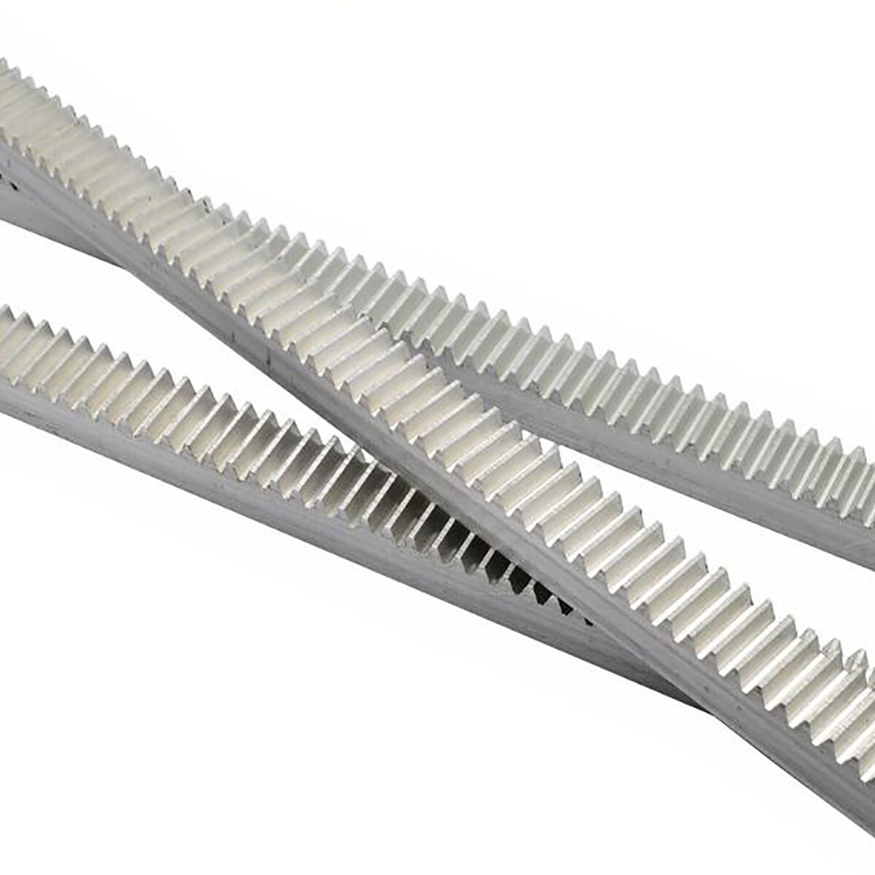 Aluminum Gear Rack 1/1.5/2 Mod Spur Gear Rack L 500/1000mm For CNC ...