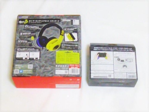 Nintendo Switch Pro Controller Splatoon 3, Holi Gaming Headset Standard ...