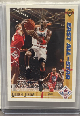 1991 -1992 Upper Deck Michael Jordan Basketball Card #69 Chicago Bulls ...