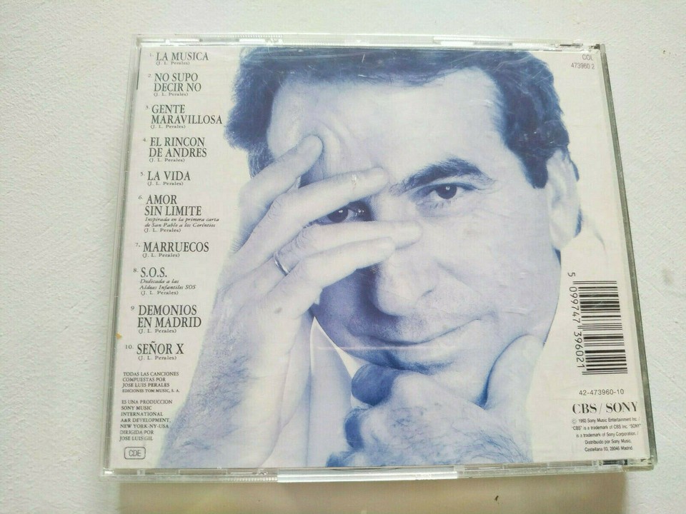 JOSE Luis perales Gente Maravillosa 1993 CBS - CD | eBay Australia