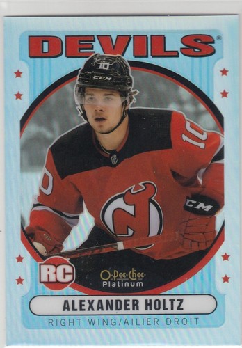 OPC PLATINUM 2021-22 - Retro Rainbow Rookie - Alexander Holtz #R99 ...
