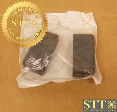 CR2-999 MORENG TEL 2" RUBBER CABLE RACK END CAP PACK OF 2 (LOT OF 7 ...