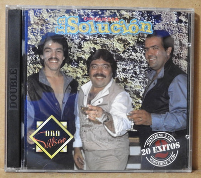 ORQUESTA LA SOLUCION "20 Exitos" ORO SALSERO 1994 (RODVEN) SALSA 2 CD ...