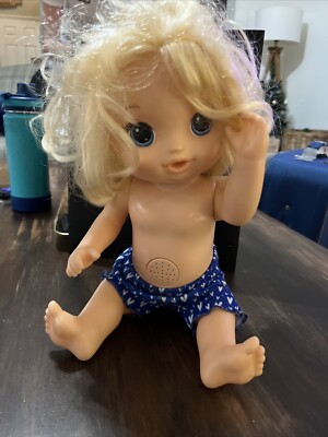Baby Alive Doll Hasbro 2017 Talking Battery Operated I Can Dance Works ...