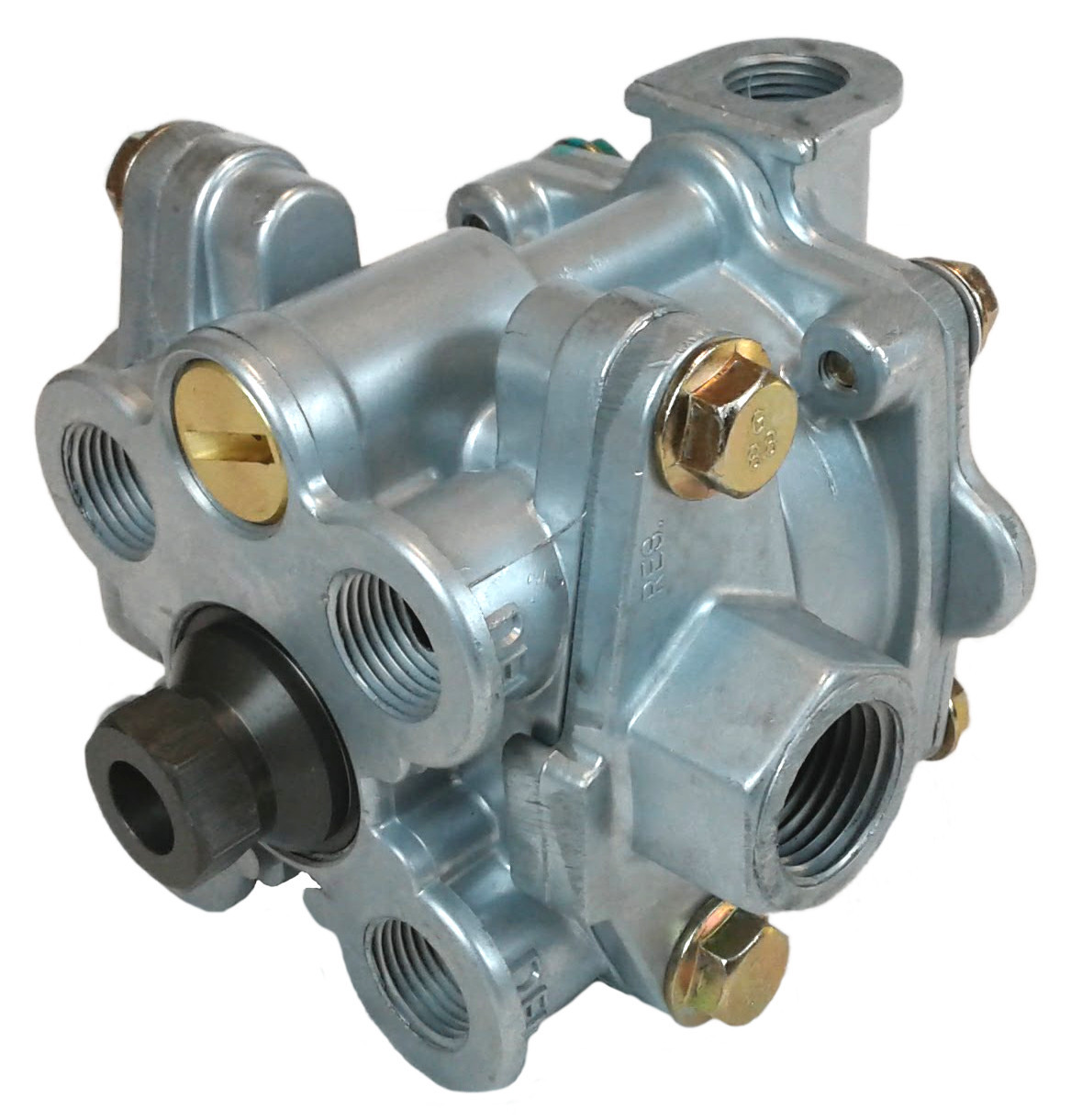 4 Port Trailer Parking Emergency Spring Brake Control Valve - Reservoir ...