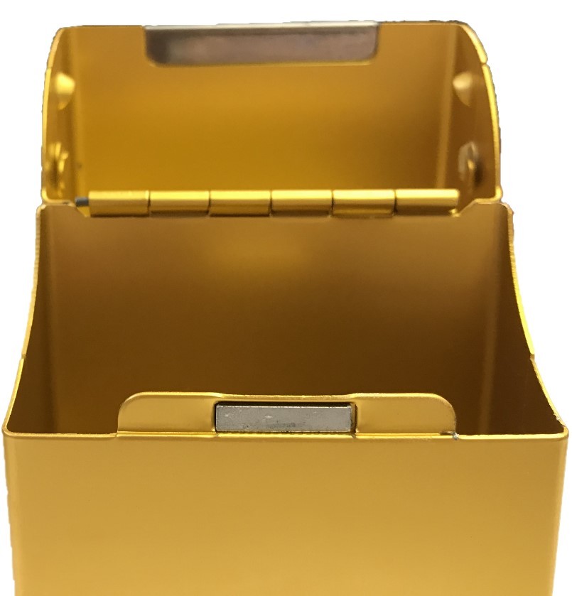 Eclipse Durable Metallic Crushproof Aluminum Cigarette Case, 100s, 3119 ...