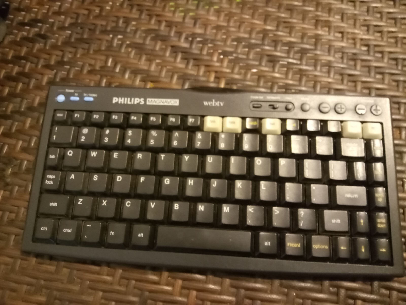 Phillips Magnavox Web Tv Keyboard Model Swk 8640 Replacement Computer ...