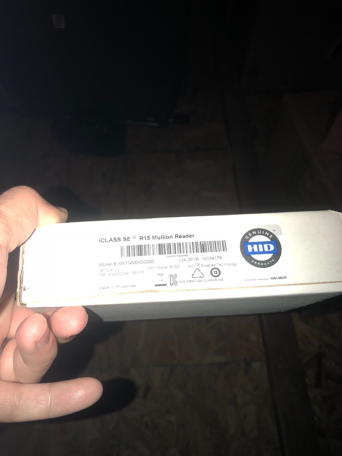 HID iClass SE R15 Mullion Reader | eBay