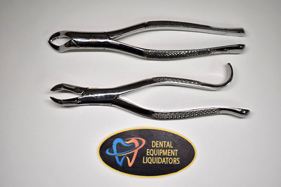 2 Dental Extracting Forceps MISDOM FRANK #210 & #88R - High Quality ...