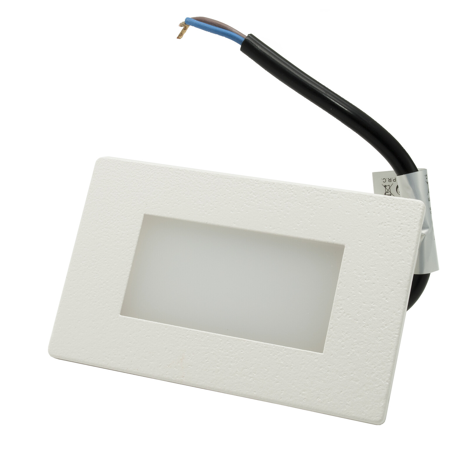 Segnapassi esterno LED faretto giardino 3W incasso cassetta 503 4000K ...