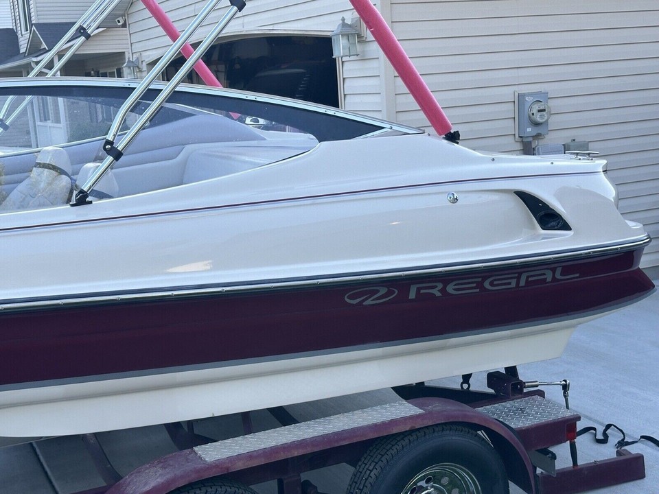 REGAL BOAT DECALS DECAL HULL 30 COLOR CHOICES message me for other ...