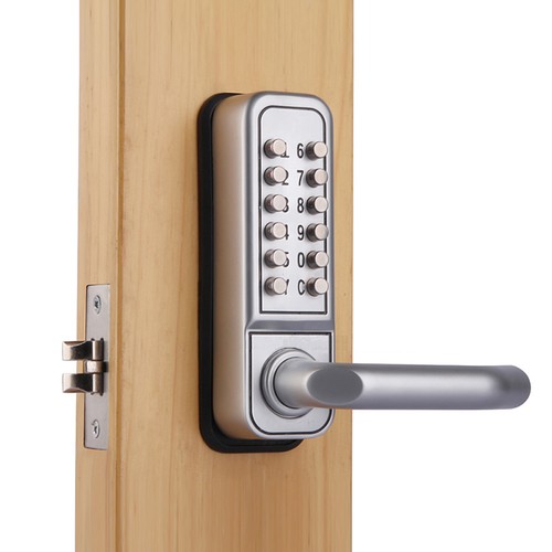 Mechanical Keypad Security Digital Code Door Lock Push Button Entry ...