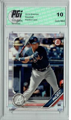 Austin Riley 2019 Bowman #BP129 TRUE Rookie Card PGI 10 | eBay