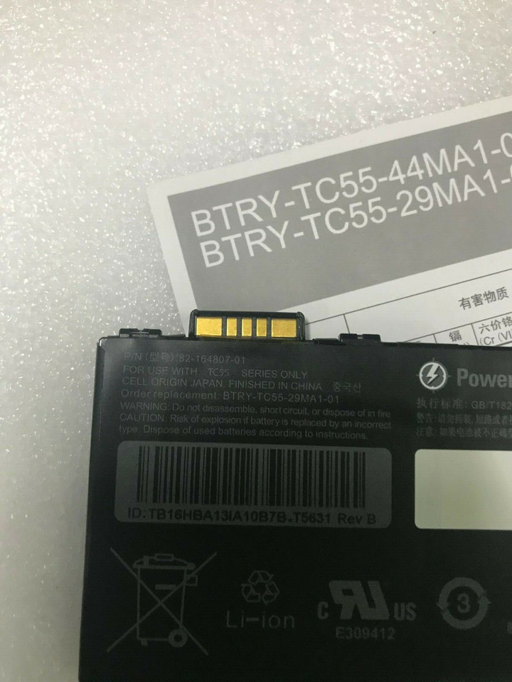 NEW Genuine Battery For Symbol 82-164807-01 TC55 BTRY-TC55-29MA1-01 ...