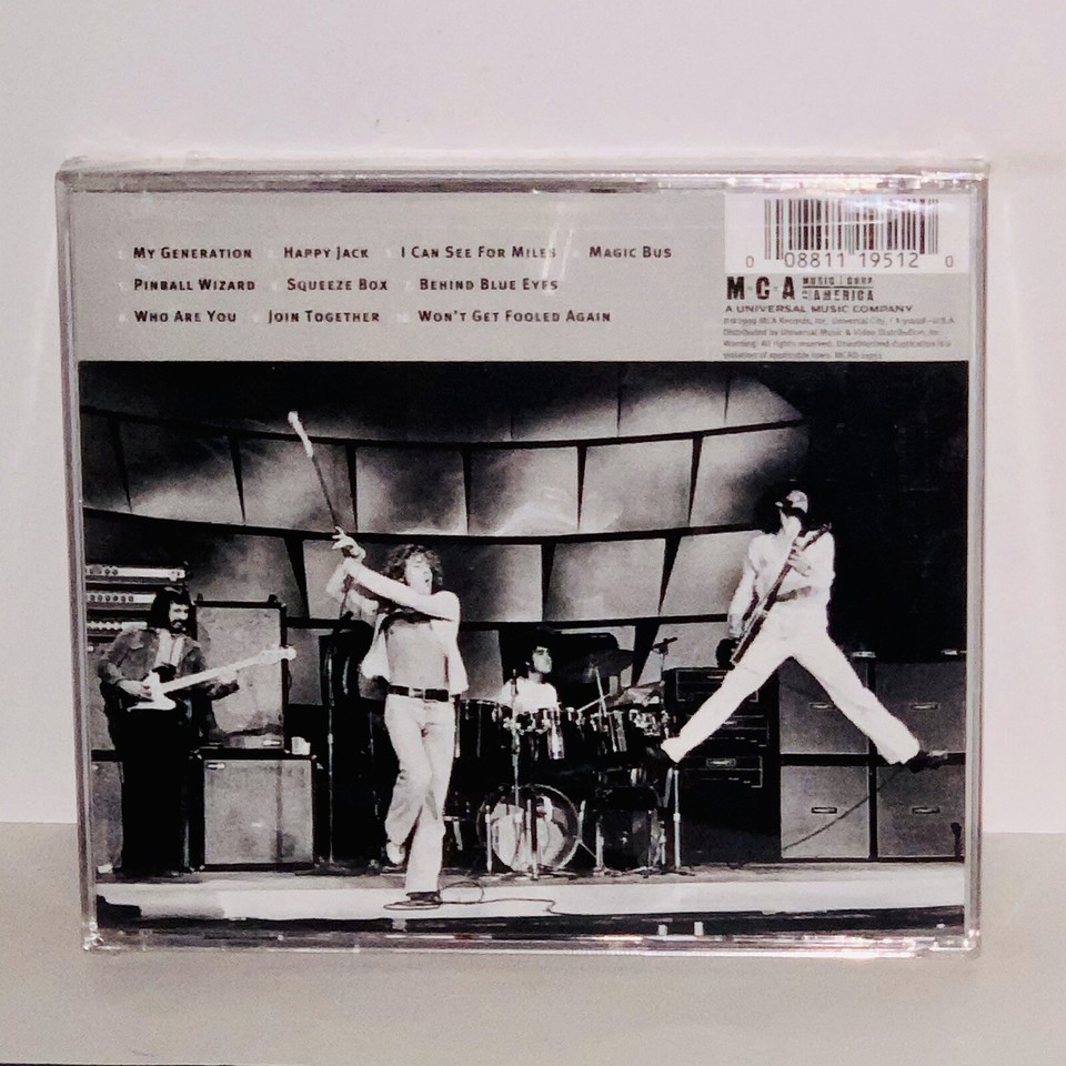 Factory Sealed (shrink wrapped) Best of The Who Millennium Collection ...