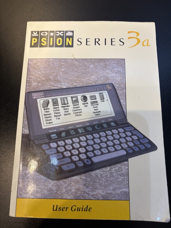 Psion Series 3 Pocket Sized Computer PDA Personal Digital Assitant ...