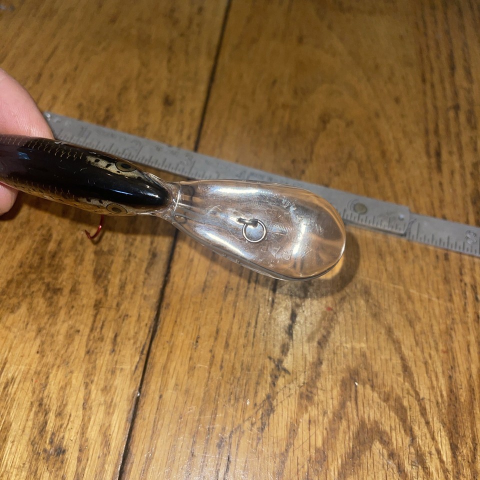 Rapala Tail Dancer 30 FT Red Black Rattle Crankbait Diver Fishing Lure ...