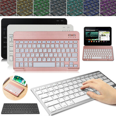 Portable Slim Wireless Keyboard For Samsung Galaxy Note Pro 12.2 / Tab ...