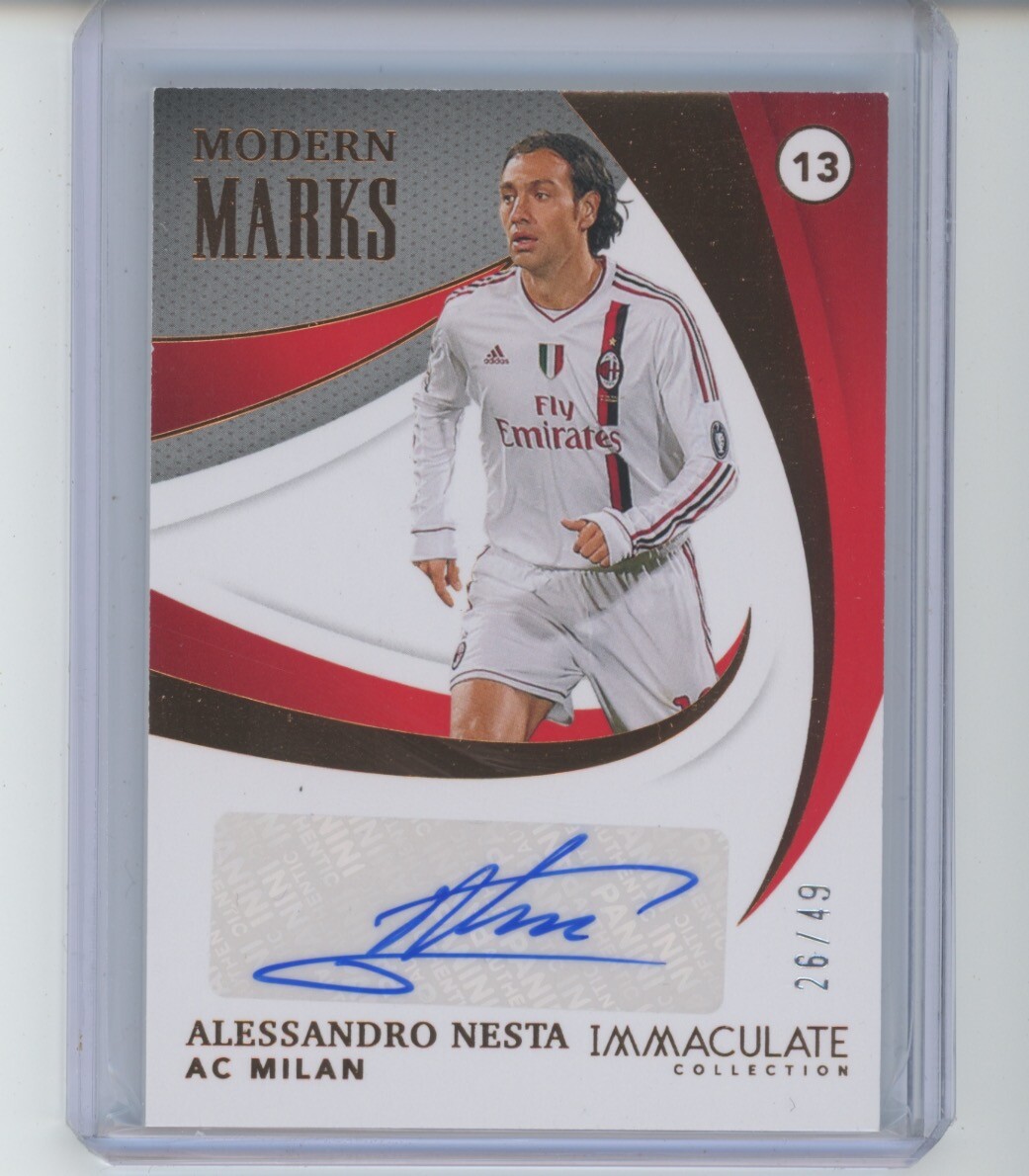 2021 Panini Immaculate Collection Soccer - Boot Signatures Card Set ...