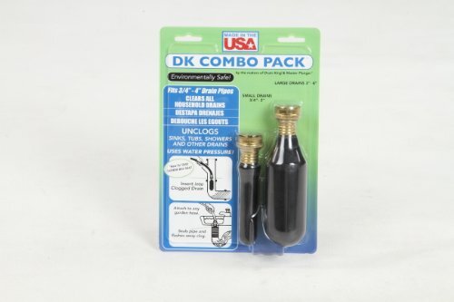 Drain King Dk-Combo-Pack Easy to Use Unclogging Kit .75 to 4 Inch | eBay