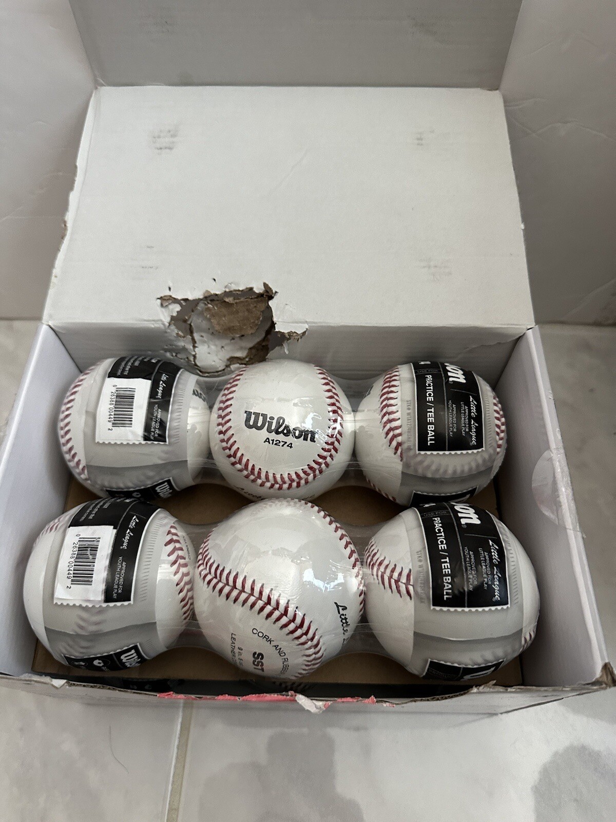 WILSON A1274 LITTLE LEAGUE BASEBALLS ONE DOZEN (12) for sale online | eBay