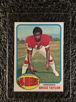 1976 Topps Football #327 Bruce Taylor EX/MT | eBay