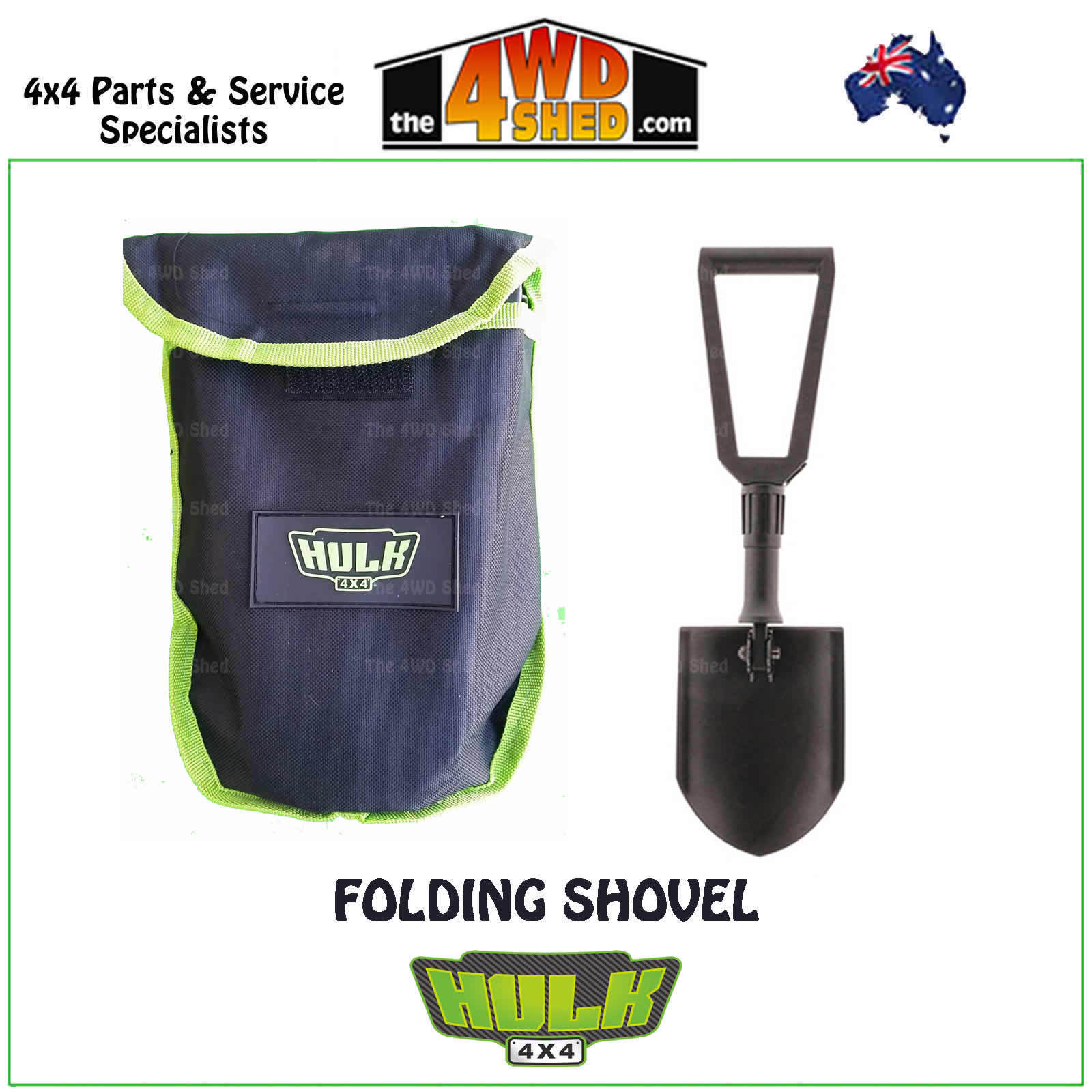 HULK 4x4 Folding Shovel Camp Multi Tool 4WD Spade Foldable | eBay Australia