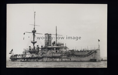 na9452 - Royal Navy Warship - HMS Barfleur (reconstructed) bt.1894 ...