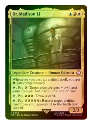 Dr. Madison Li Foil Fallout MTG | eBay