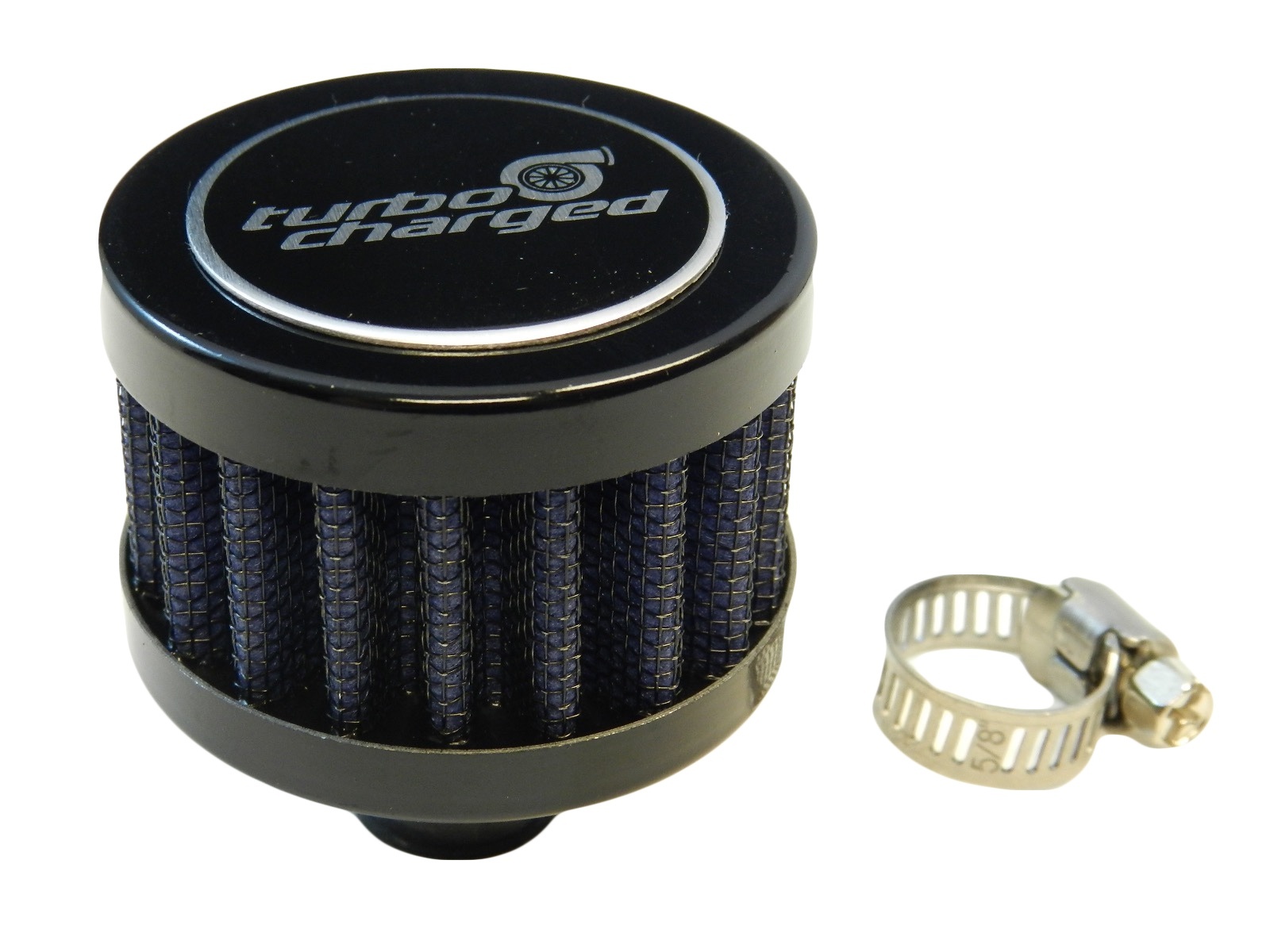 BLUE UNIVERSAL 9MM TURBOCHARGED RACING MINI AIR OIL BREATHER FILTER | eBay