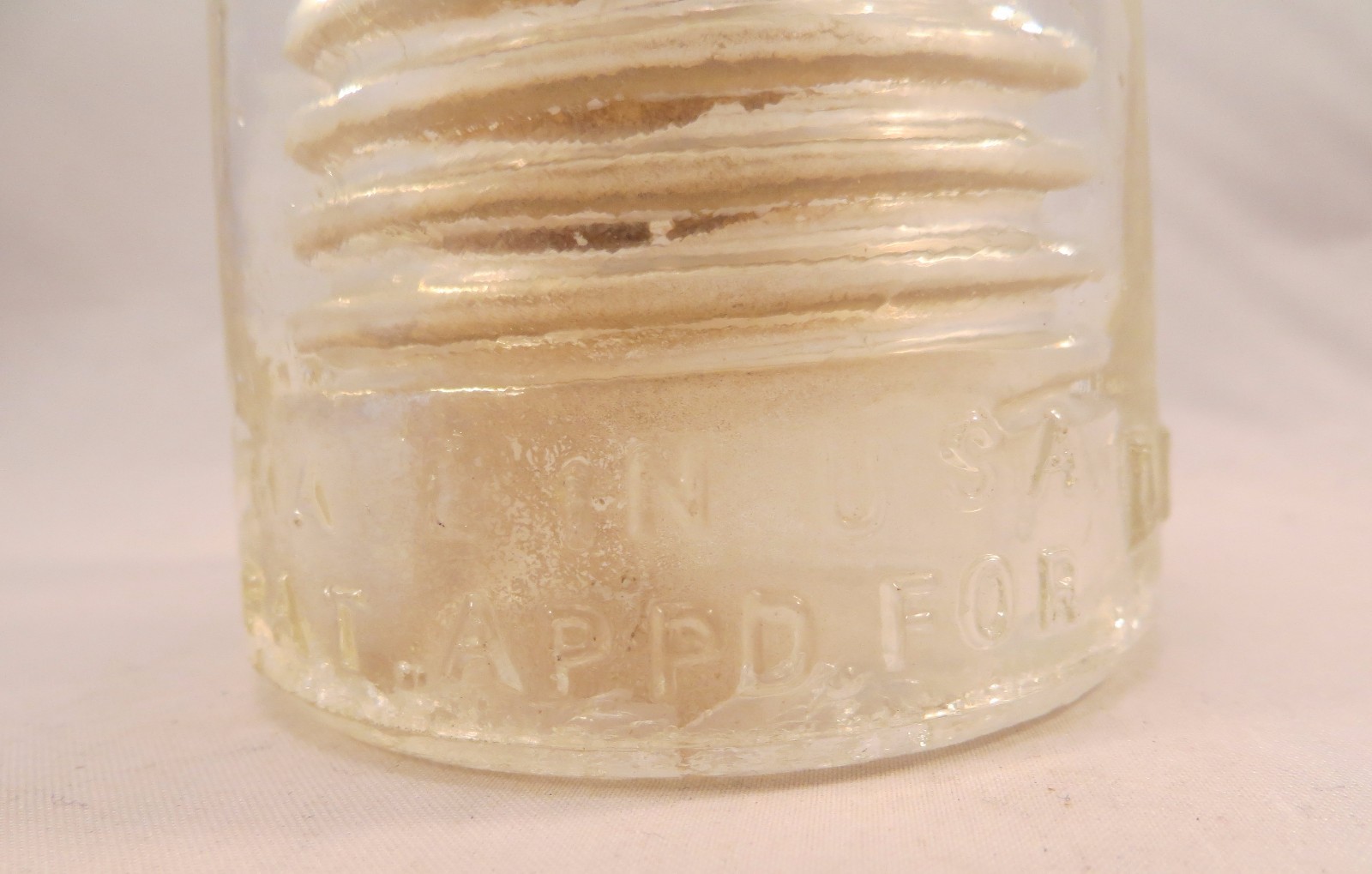 Vintage "MADE IN U.S.A." Pyrex Glass Insulator DD | eBay