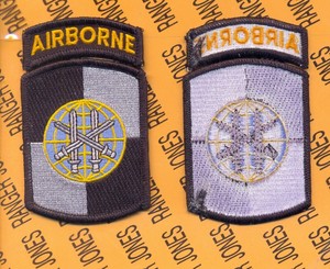 US Army JSOC Joint Special Operations Command Airborne proposed patch ...