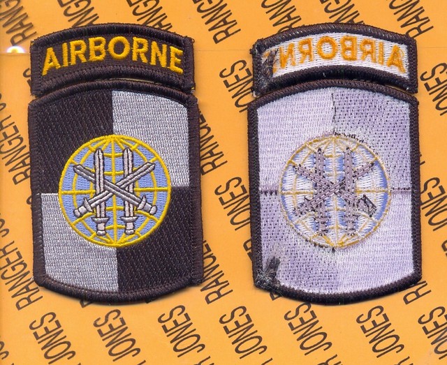 US Army JSOC Joint Special Operations Command Airborne proposed patch ...