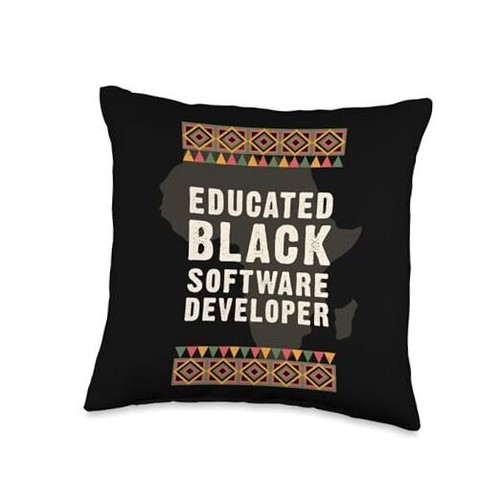 Educated Son Black History Juneteenth Throw Pillow, Multicolor 16x16 | eBay