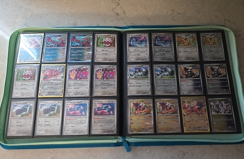 POKÉMON Temporal Forces Complete Master Set w/ SV 5 Binder + 1 PSA ...