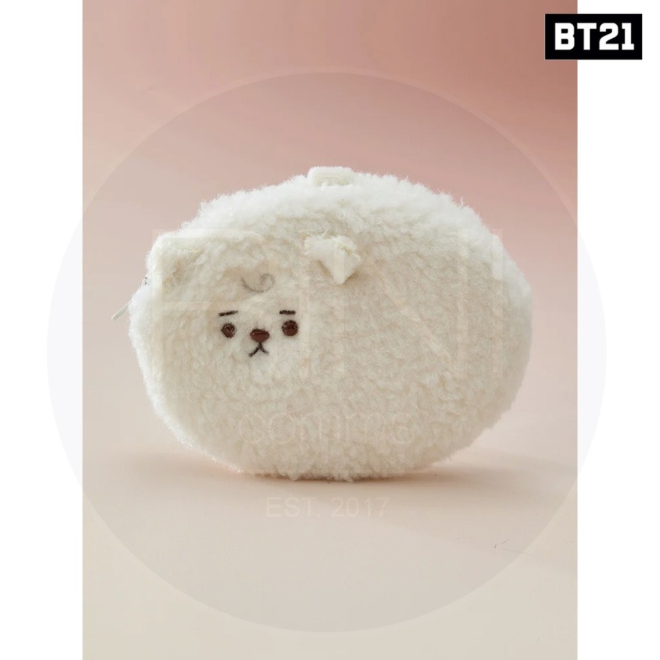 BTS BT21 Official Goods FLAT POUCH MADE BY RJ + Tracking Number | eBay