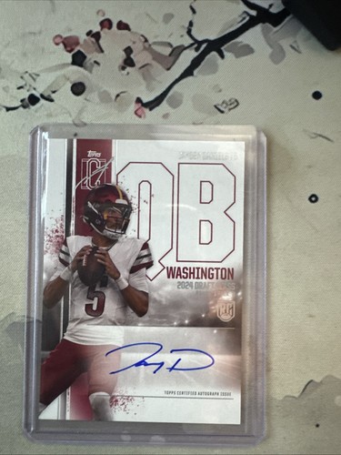 2024 Topps Signature Class Jayden Daniels Variation Auto #RCAJD | eBay