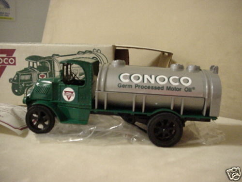 CONOCO GAS & OIL CONOCO #1 1926 MACK TANKER COMES WITH A CERTIFICATION ...