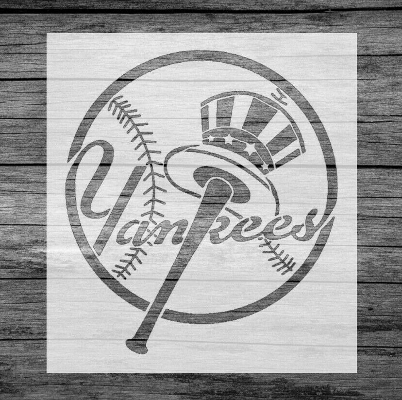 New York Yankees MLB Reusable Plastic Stencil *MULTIPLE SIZES | eBay