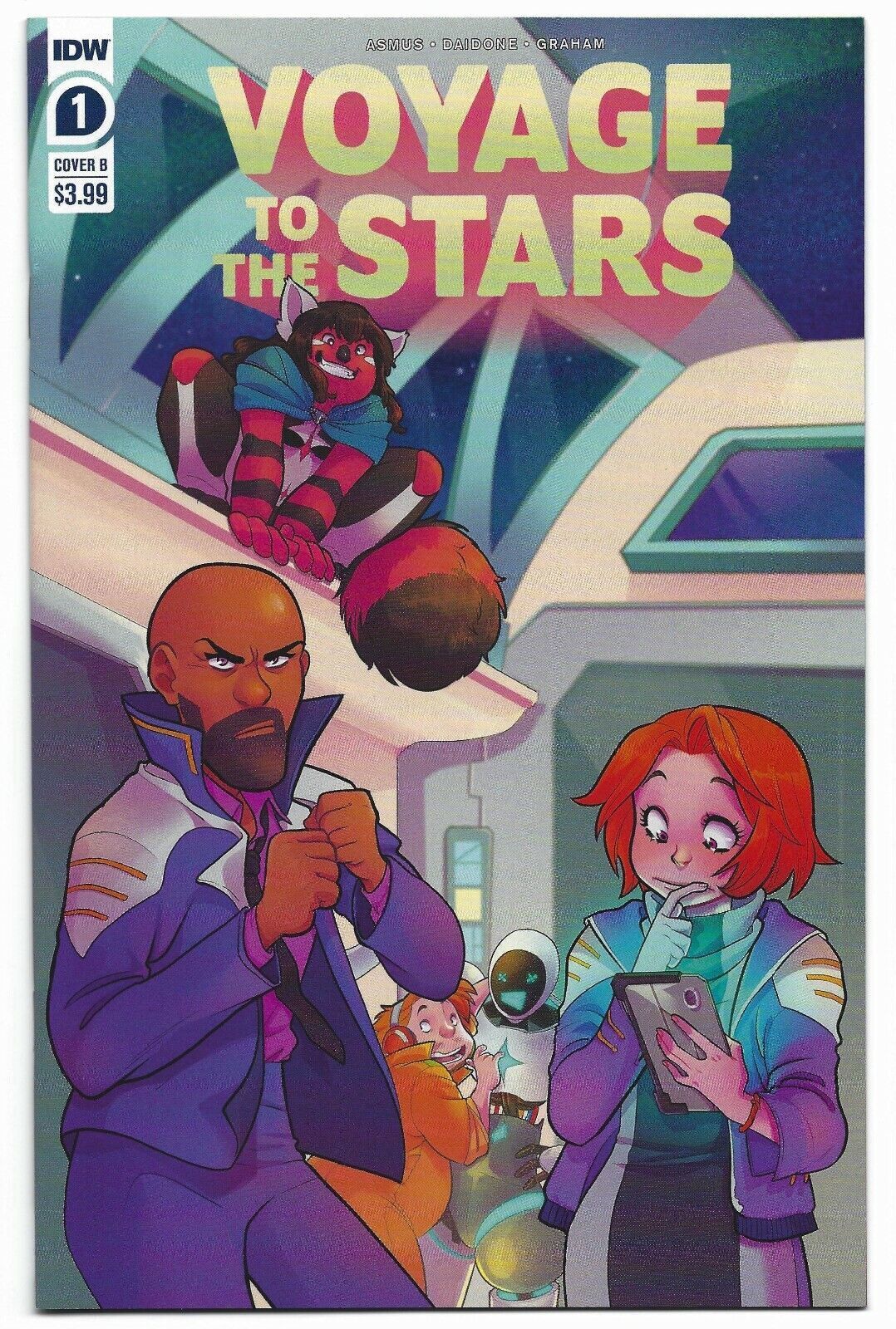Voyage to the Stars #1 2020 Unread 1st Print Daidone Variant Cover B ...