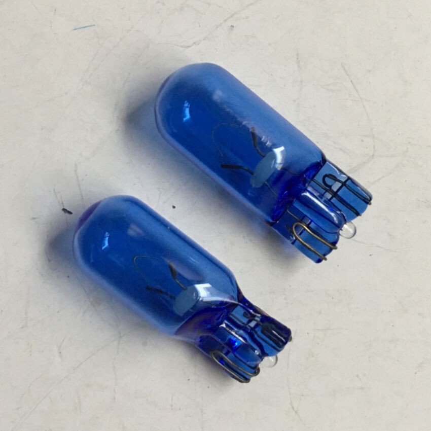 2PCS W5W 12961 2825 Width Lamp Bulb 12V 5W Car License Plate Light Bulb ...