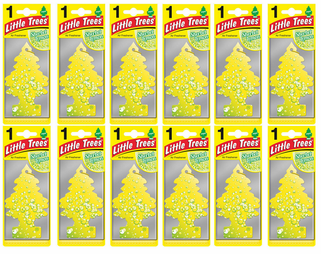 12 X Magic Tree Little Trees Car Air Freshener - Sherbet Lemon | eBay UK