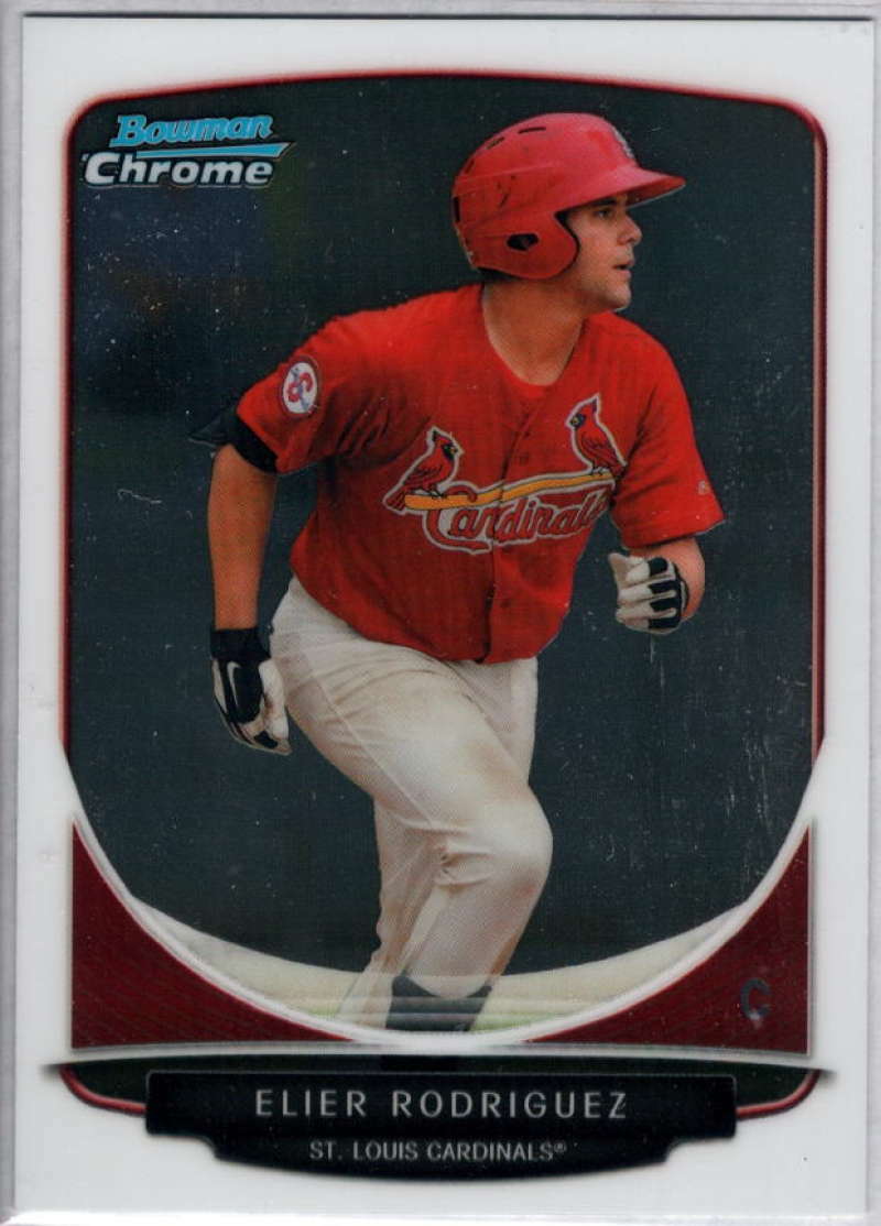 2013 Bowman Draft Chrome Draft Picks #BDPP83 Elier Rodriguez Cardinals ...