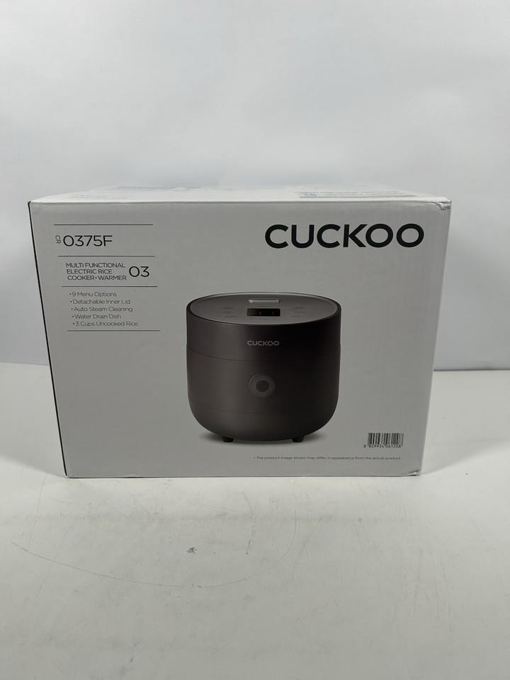 CUCKOO Micom Rice Cooker 3-Cup Uncooked / 6-Cup Cooked with Nonstick ...