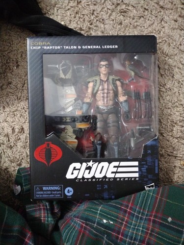 Hasbro GI Joe Classified Series #139 CHIP "RAPTOR" TALON & GENERAL ...