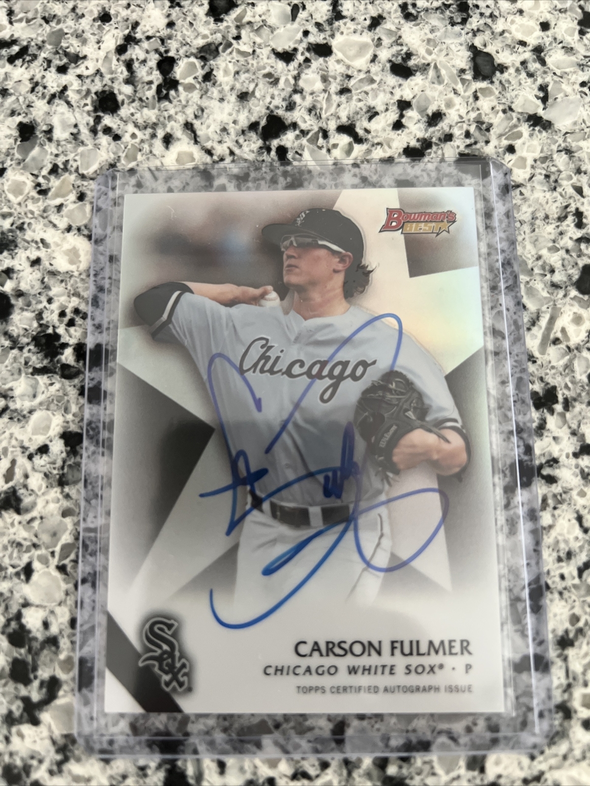 Carson Fulmer Auto Refractor Best of 2015 Autograph 2015 Bowman's Best ...