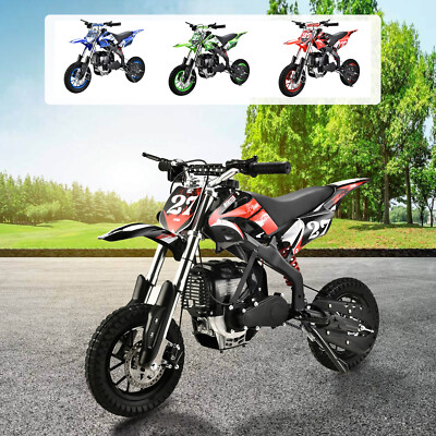 4-stroke Mini Dirt Bike Gas Powered Off-Road Motorcycle 40cc Pit Bike ...
