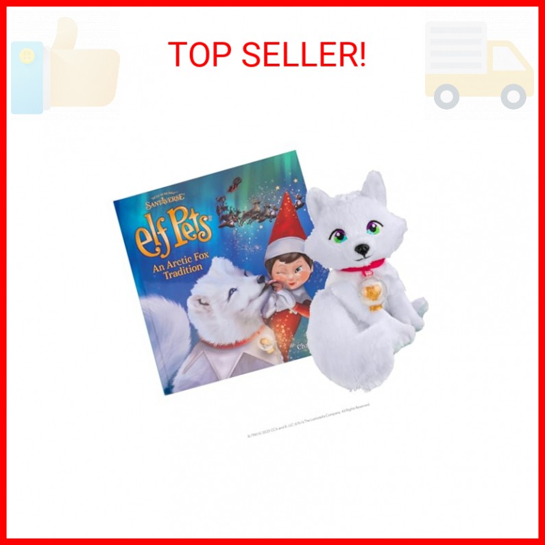 Elf Pets: an Arctic Fox Tradition - Huggable Elf Pet Arctic Fox Stuffed ...