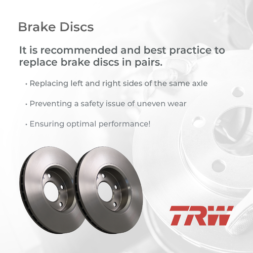 Brake Disc Single Vented fits VW TOUAREG 7L, 7P 4.2 Front Right 02 to ...